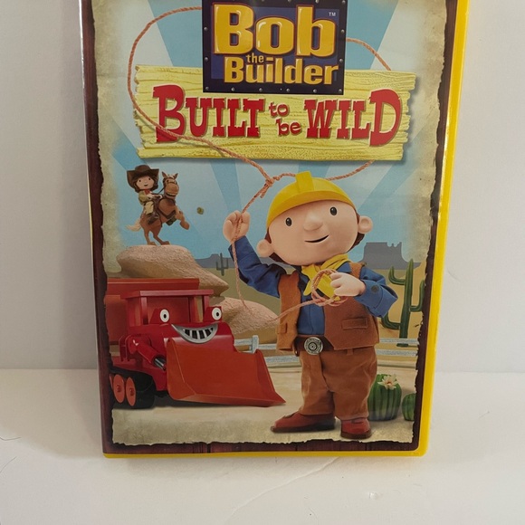 Bob The Builder | Media | Bob The Builder Built To Be Wild Dvd Yellow And Red | Poshmark